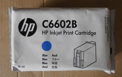 Original HP C6602B ink Tintenpatrone blau für Addmaster IJ 3200 6000 ...