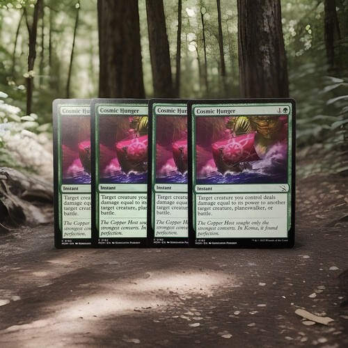 Cosmic Hunger – MTG Common Instant (March of the Machine) X4 | eBay
