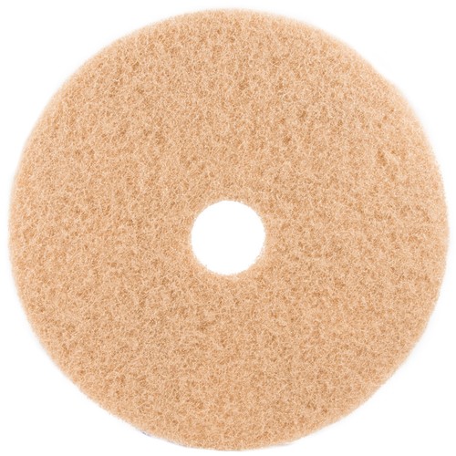 Tan Floor Pads - 15" Floor Buffer / Polisher - Buffing Pads - 1" Thick ...