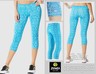 ZUMBA Fitness CAPRI LEGGINGS 4-WayStretch w Hidden Key Pocket Z-Dri ...