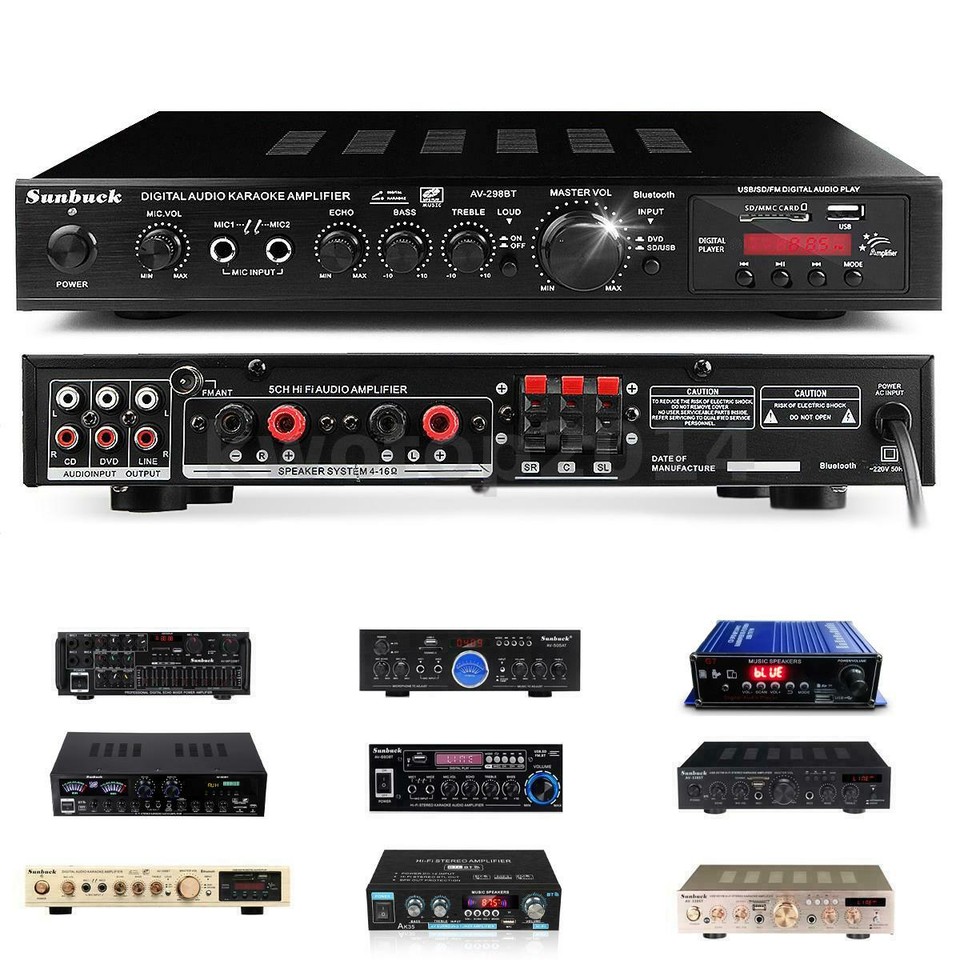 Las mejores ofertas en Amplificadores y preamplificadores para el Hogar ...