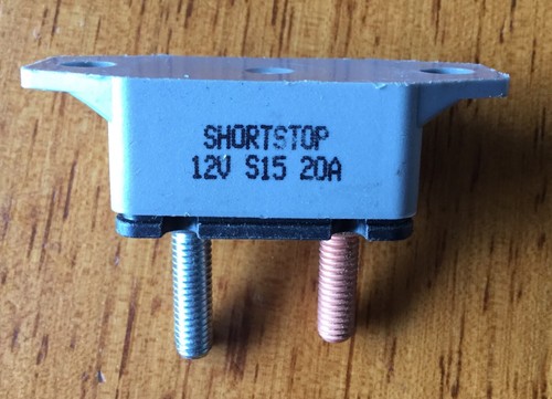 SHORTSTOP Breaker 12V 20A Boat Marine RV | eBay