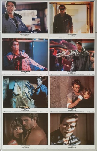 TERMINATOR ORIGINAL 11X14 LOBBY CARD SET OF 8 1984 ARNOLD ...