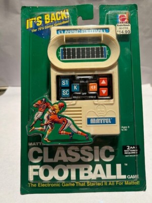 World Championship Football Mattel (1980) Retro Handheld Games