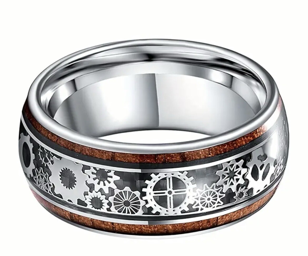 Anillos De Boda Con Engranajes