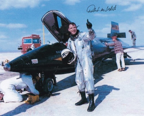 General Robert White Air Force Cross, TEST PILOT, WWII P-51, POW ...