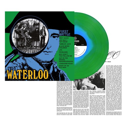 WATERLOO - FIRST BATTLE, 2024 GREEN/BLUE vinyl LP + OBI, #45/105! HARD ...