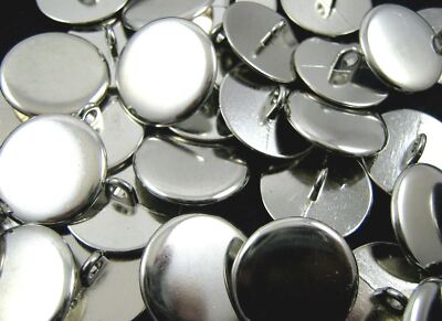 Small Silver Buttons for sale | eBay
