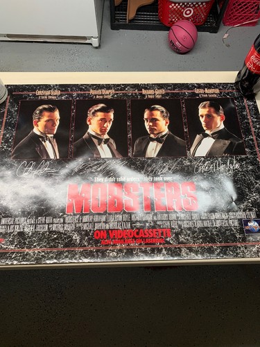 MOBSTERS POSTER 39.5x26.5 | eBay