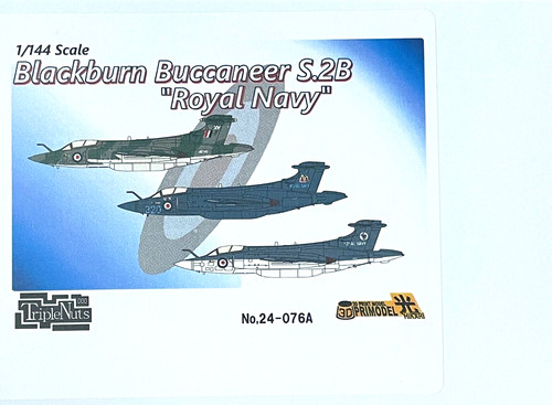 1/144 Bomber : Blackburn Buccaneer S2 [RN FAA/RAF] #24-076A : TRIPLE ...