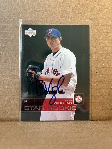 Beau Vaughn In Person IP Hand Signed Auto Baseball Card | eBay