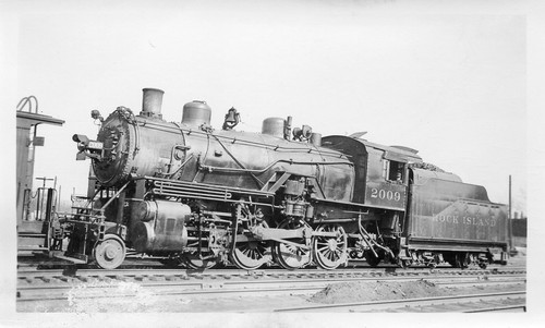 Z481 RP 1940/50s CRI&P ROCK ISLAND RAILROAD ENGINE #2009 | eBay