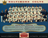 1958 NFL World Champion Baltimore Colts Color Team Picture 8 X 10 Photo ...