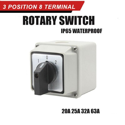32A Switch in Industrial Rotary Switches for sale | eBay