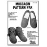 Moccasin Pattern Pack ( Scout Moc and Inca Boot) Tandy Leather 62668-00 ...
