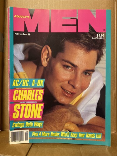Advocate Men Nov 1989, Gay Magazine, Collector's Item, Gorgeous Male ...