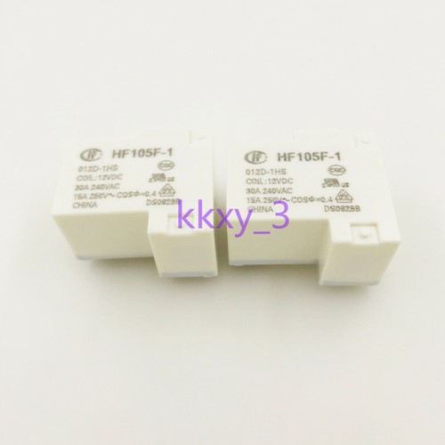2 pcs new Hongfa relay HF105F-1-012D-1HS 4-pin normally open 30A | eBay