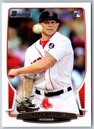 2013 Bowman Drake Britton #16 Baseball Card | eBay