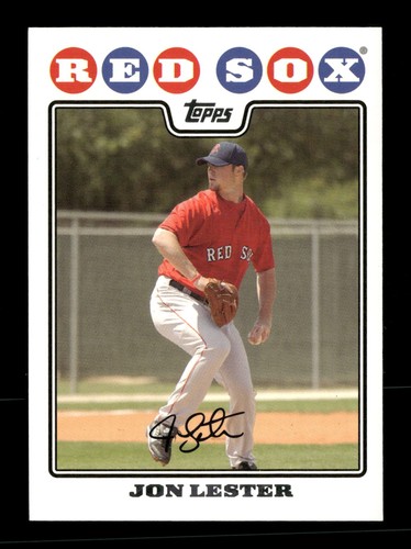 2008 Topps #282 Jon Lester Boston Red Sox | eBay