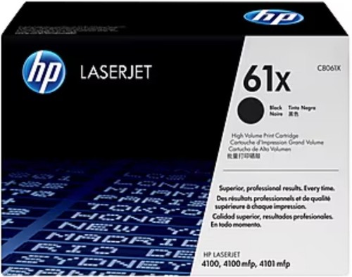 HP 61X BLACK HIGH YIELD TONER CARTRIDGE (C8061X) | eBay