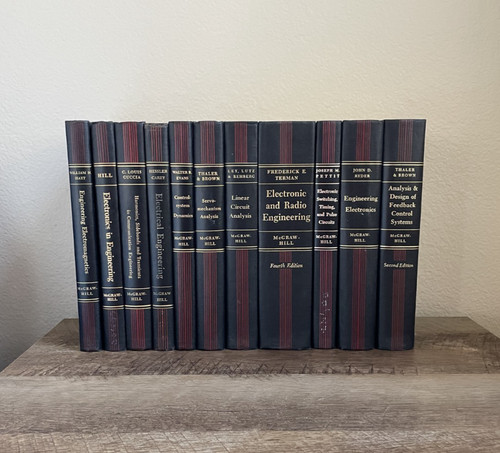 McGraw-Hill ELECTRICAL ENGINEERING Set of 11, Vintage 1948-1960, Ex-Lib ...