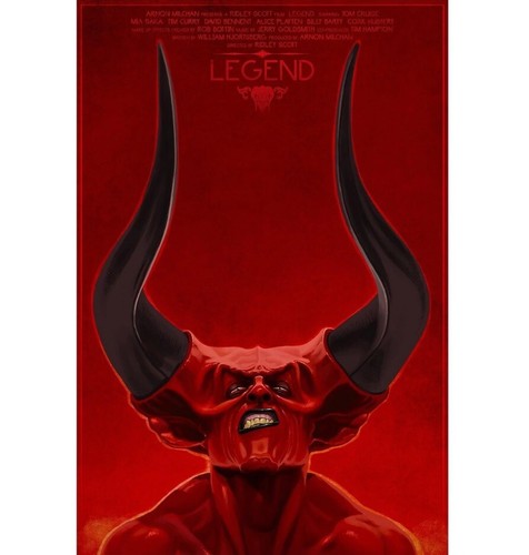 WonderCon 2019 Legend Lord of Darkness Tim Curry Giclee Print Poster ...