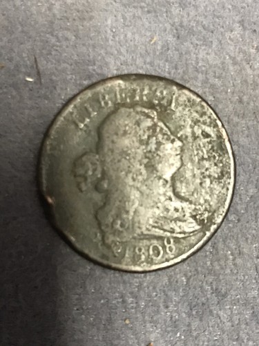 vintage 1808 US 1/2 Cent Liberty | eBay