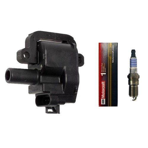 New ADP Ignition Coil D580 (1) + (1) Motorcraft SP432 For Chevrolet ...