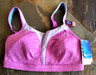 CHAMPION #214 Sports Bra Wireless S M L 34D 36C 38C Black High support ...