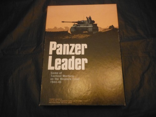 Avalon Hill ,Panzer Leader, Book Case game,from the 70's, tactical ...