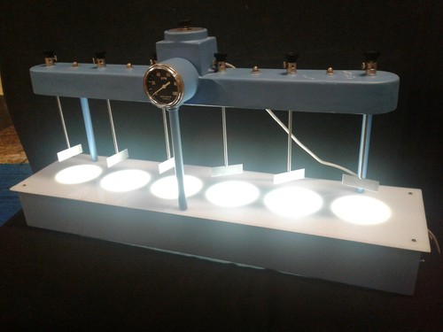 Phipps & Bird Model 300 6 Paddle Stirrer with FLOC Illuminator 7790-500 ...