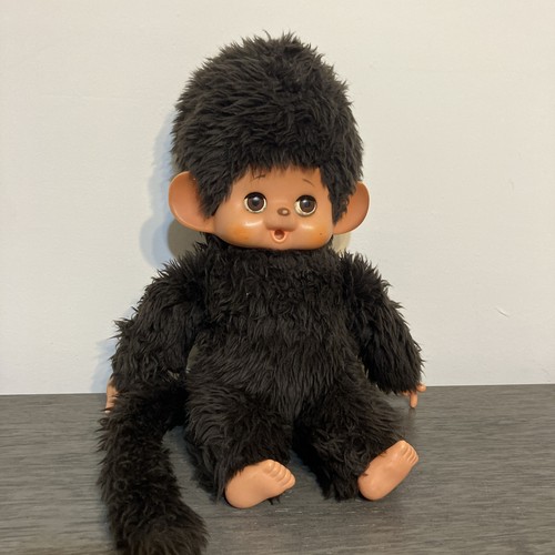 Vintage TOHO Japan Daisuke Monchhichi 18” Plush Toy Doll Sleepy Eyes | eBay
