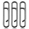Harmony Fishing Stealth Clips (25 Pack) [Black Stainless] Quick Snaps ...