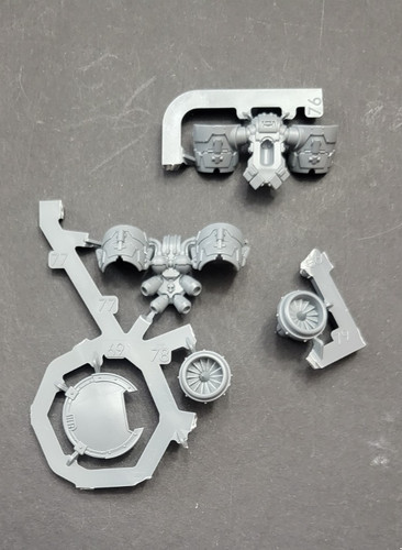 1 Jump Pack from MkII Assault Squad Space Marines Warhammer 40k Horus ...