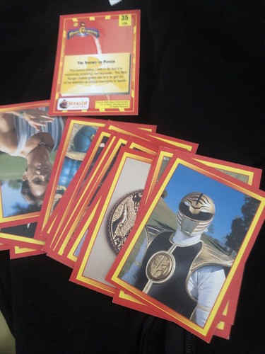 1995 Merlin Power Rangers Cards X16 | eBay