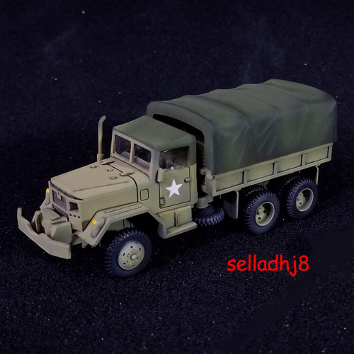 1/72 US Army M35 2.5Ton Desert Truck With Green Shed PVC Plastic Hand ...