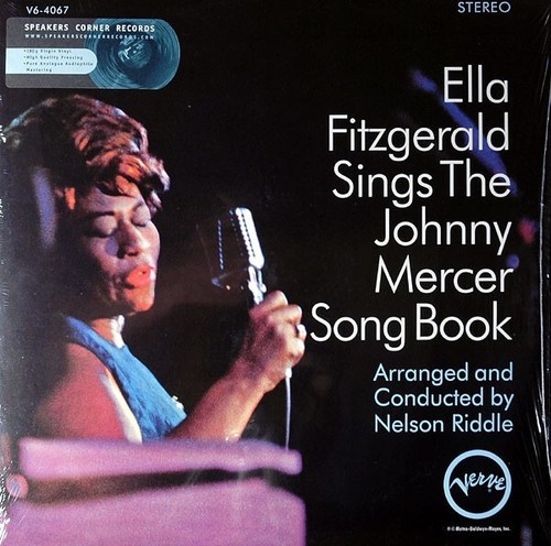 Ella Fitzgerald ‎– Sings The Johnny Mercer Song Book - Speakers Corner ...