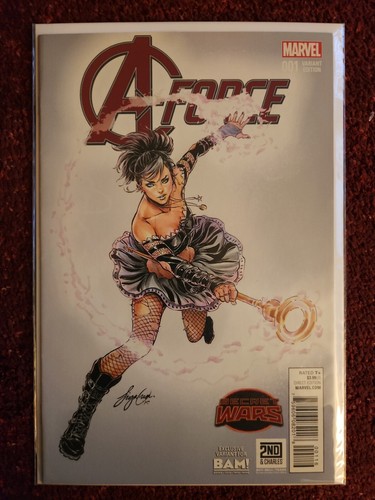 A-Force #1 (2015, Marvel), BAM! Variant by Siya Oum, 1st App of ...
