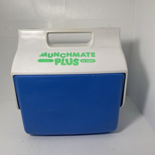 Igloo Munchmate Plus Blue Green Lunch Box Cooler Camping Picnic Golf 6 ...