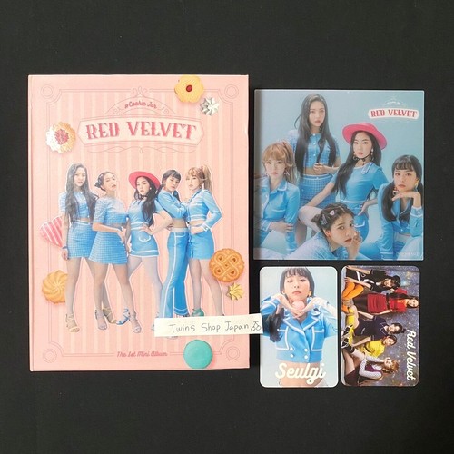 Red Velvet Cookie Jar First Limited Edition + 2 Photocard + Big card ...