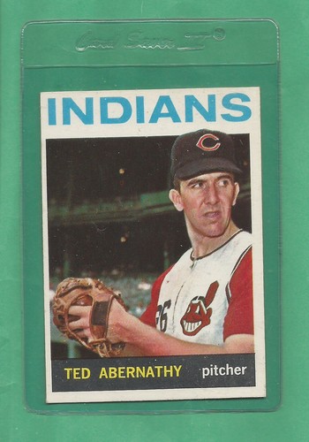 1964 Topps Cleveland Indians Ted Abernathy # 64 NM-MT Tough Low Pop ...