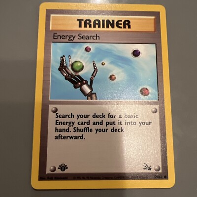 Trainer-Item Pokémon TCG 1st Edition Individual Collectable Card Games ...