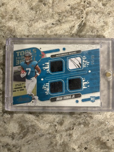 2024 Absolute - Brian Thomas Jr - Tools of the Trade Quad Patch Rookie ...