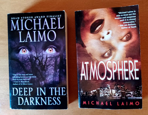 2 Michael Laimo novels-Deep in the Darkness & Atmosphere-paperbacks ...