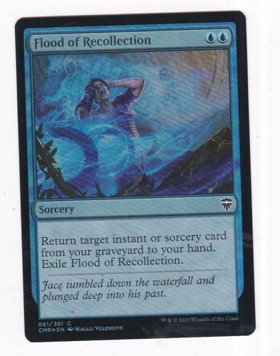 MTG: Commander Legends: Foil: Flood of Recollection | eBay