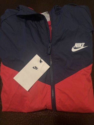 Nike Sportswear Windrunner Jacket - Men's Large - AT5270 661 Red Blue ...