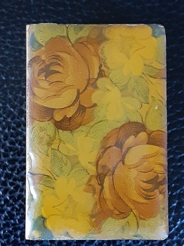 Vintage Metal Pocket Match Box Stick Match Holder Flower Design SWEDEN ...
