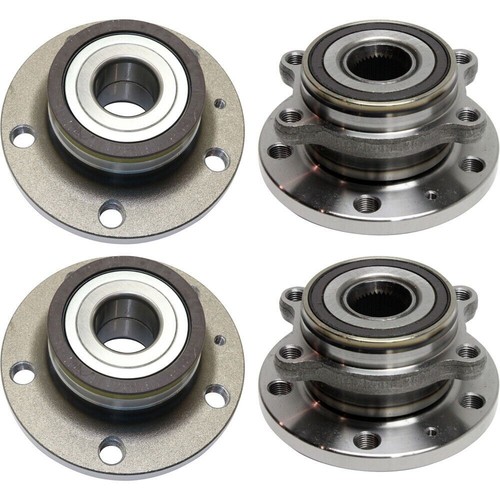 FWD 4pcs Rear Front Wheel Bearing Hub for VW Passat Jetta Tiguan Audi ...