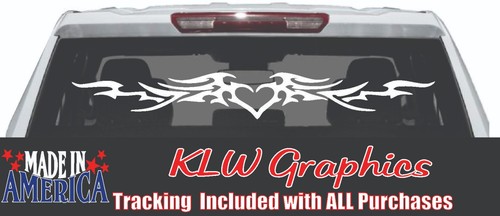 Angel Wing Decal Sticker Heart Wing Windshield Truck Car JDM Girl Cyber ...