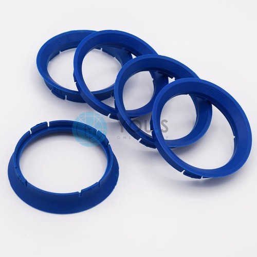 10 X Centering Rings Distance Rings Alloy Wheels FZ05 63.3 57.1 For VW ...
